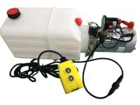 China 12V DC Mini Hydraulic Power Unit Double Acting  With Drain Plug for sale
