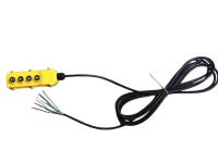 China 4 Meters 4 Buttons 6 Wired Remote Switch for Hydraulic Power Packs for sale