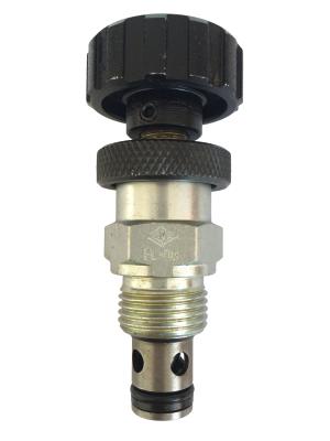 China Aluminum Adjustable Hydraulic Regulating Valve with Reverse Flow Check for sale