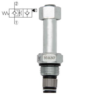 China Hydraulic Cartridge Valve 2 Way 2 Position Normally Open Cavity 08-2 for sale