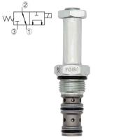 China Hydraulic Solenoid Valve 3 Way 2 Position Cavity 08-3 10 Gallon Per Minute for sale