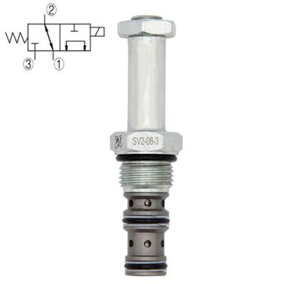 China Hydraulic Solenoid Valve 3 Way 2 Position Cavity 08-3 10 Gallon Per Minute for sale