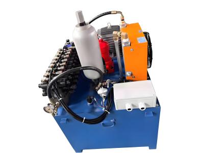 China Hydraulic Power Unit-6L Steel Tank 2.5cc/R Hydraulic Gear Pump With Motor AC 380V 750W 1450RPM-2 for sale