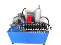 China Hydraulic Power Unit-6L Steel Tank 2.5cc/R Hydraulic Gear Pump With Motor AC 380V 750W 1450RPM-2 for sale