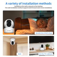 China Sound Detection Feature Waterproof Network Camera Resolution and 2304*1296 Resolution for sale