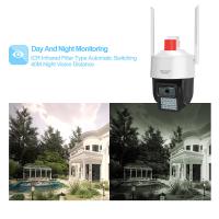 China HILVISION C2430TD-10H Outdoor Waterproof PTZ Camera 2.4G WiFi Night Vision Aluminum Alloy for sale