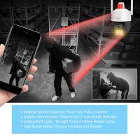 China HILVISION C2430TD-10H Outdoor Waterproof PTZ Camera 2.4G WiFi Night Vision Aluminum Alloy for sale