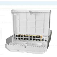China CRS318-16P-2S+OUT Outdoor PoE Switch with 16 Ports, 1300Mbps Data Rate and Dual SFP Support for sale