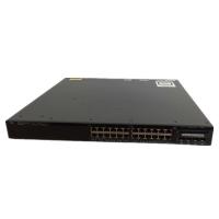 China Cisco WS-C3650-24PD-E 24 Port PoE Gigabit Managed Network Switch 24x PoE 370W for sale