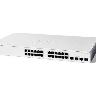 China 24 Port Gigabit PoE Network Switch C1200-24T-4G 24x10/100/1000 with 4x Gigabit SFP for sale