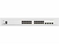China 24 Port Gigabit PoE Network Switch C1200-24T-4G 24x10/100/1000 with 4x Gigabit SFP for sale