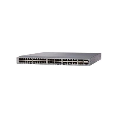 China N9K-C9348GC-FXP 48 Port 100M/1GT 4p 10/25G 2p 40/100G QSFP28 Network Switch 250G for sale