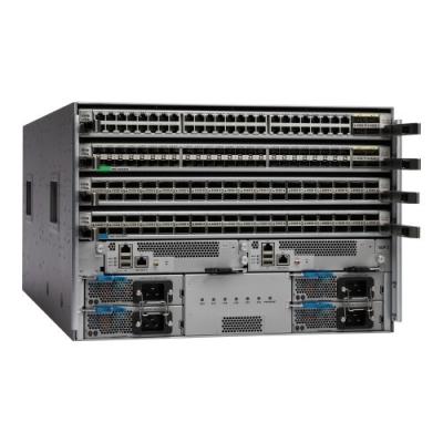 China Cisco N9K-C9504 9504 Chassis 4 Linecard Slots 250G Switch Capacity Network Switch for sale
