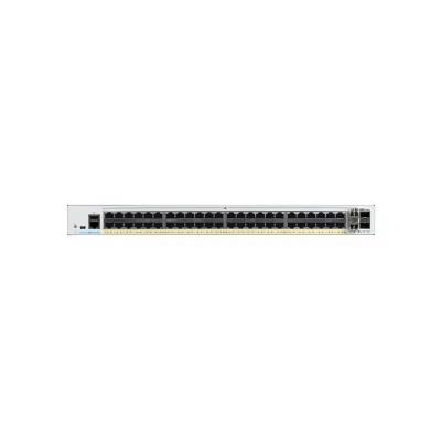 China 48 Port PoE Gigabit Network Switch 370W 256MB Flash Managed LACP VLAN for sale