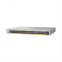 China 48 Port PoE Gigabit Network Switch 370W 256MB Flash Managed LACP VLAN for sale