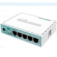 China MikroTik RB750Gr3 5 Port Gigabit Router Dual Core 880MHz CPU 256MB RAM RouterOS L4 for sale