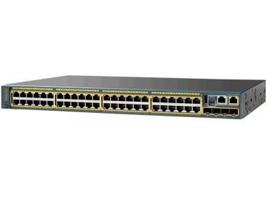 China Cisco WS-C2960X-48FPS-L 48 Port GigE PoE 740W Managed Switch 4x1G SFP LAN Base for sale