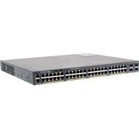 China Cisco WS-C2960X-48FPS-L 48 Port GigE PoE 740W Managed Switch 4x1G SFP LAN Base for sale