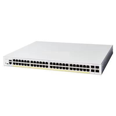China C1300-48T-4G 48-Port Gigabit Ethernet Switch 250Gbps LACP QoS SNMP Stackable for sale