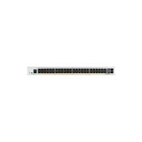 China 48 Port Gigabit PoE Network Switch 370W 4x1G SFP LACP QoS VLAN Managed for sale