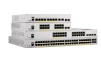 China Cisco C1000-24T-4X-L 24 Port Gigabit Ethernet Switch 4x10G SFP Uplinks 128 Gbps for sale