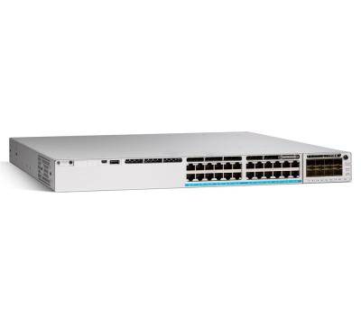 China C9300L-24P-4X-E 24-Port PoE+ Network Switch 250G Capacity 4x10G Uplink for sale