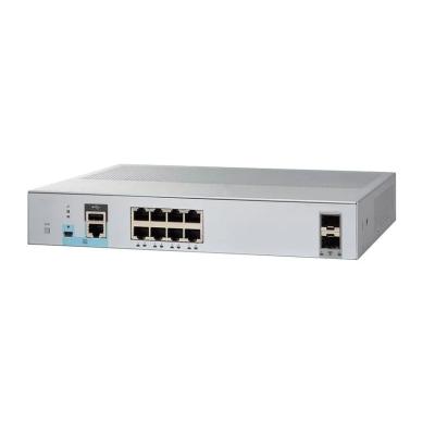 China AC Power Supply C1000-8T-2G-L GE 8 Port Gigabit Ethernet Switch 250G Capacity for sale