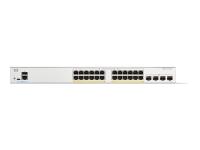 China 24 Port Gigabit PoE+ Ethernet Switch C1300-24P-4X 250Gbps Switching Capacity Built-in Power Supply for sale