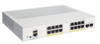 China 16 Port Gigabit Ethernet Network Switch C1300-16T-2G with 2x1G SFP LACP VLAN Support for sale