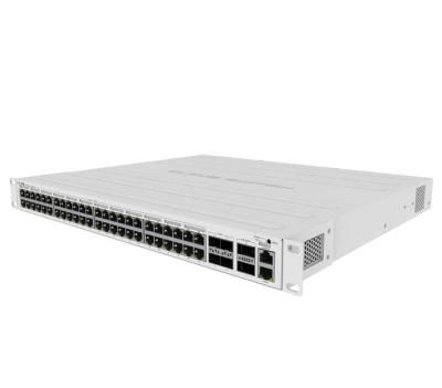 China Stocked CRS354-48P-4S+2Q+RM PoE Network Switch 48x1G RJ45 4x10G SFP Ports for sale