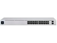 China Managed 24 Port Gigabit PoE Switch USW-24-POE 52Gbps Switching Capacity for sale