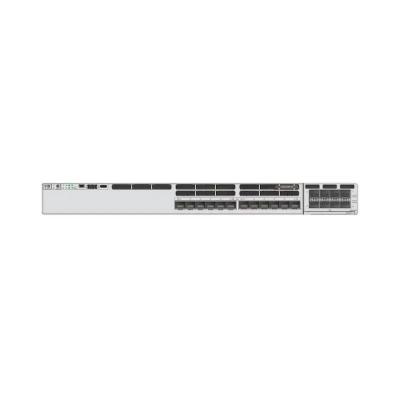 China Cisco C9300X-12Y-E 12-Port 25G SFP28 Modular Uplink Network Switch for sale
