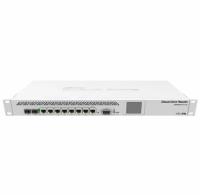 China CCR1009-7G-1C-1S+ Enterprise 10 Gigabit SFP Fiber Optic ROS Router 8 LAN 2 WAN for sale