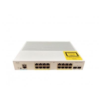 China 16 Port Gigabit PoE Switch with 120W Budget 2x 1G SFP Uplinks VLAN Support for sale