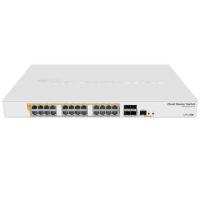 China MikroTik CRS328-24P-4S+RM 24 Port Gigabit PoE Managed Switch 10GbE for sale