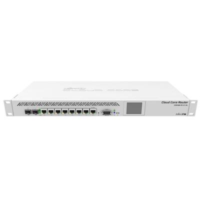 China CCR1009-7G-1C-1S+ Enterprise Router 10 Gigabit 100-240VAC Managed VPN QoS for sale