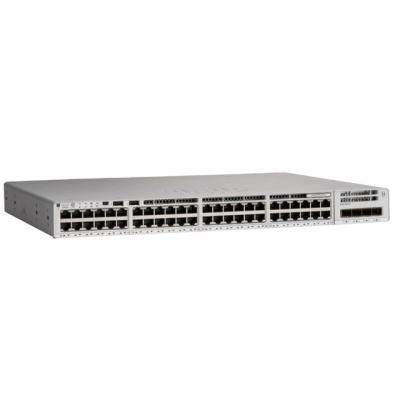 China Cisco C9200L-48T-4X-E Managed Network Switch 48 Ports 10/100/1000Mbps 4x10G Uplink 600 Gbps for sale