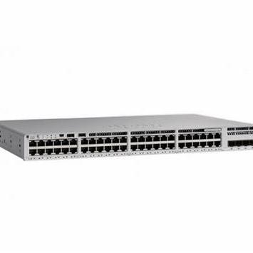 China 48-Port PoE+ Managed Network Switch C9200L-48P-4G-E 250G Switching Capacity 4x1G Uplink for sale