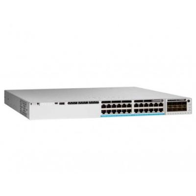 China Cisco C9300L-24T-4X-E 24 Port Switch 250Gbps LACP VLAN Support Network Essentials for sale