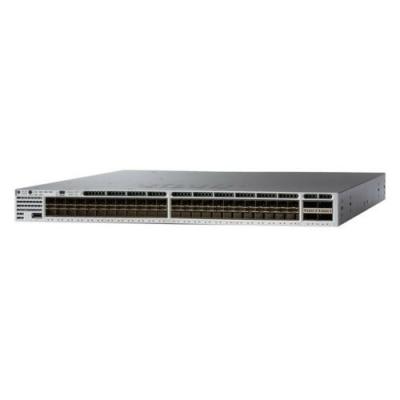 China Cisco C9300-48T-E 48-Port 10/100/1000 Managed Switch 600 Gbps Stackable for sale