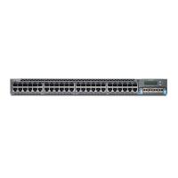 China 48 Port Gigabit Managed PoE Switch EX4300-48MP 448 Gbps Switching Capacity for sale