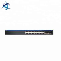 China 24 Port Gigabit SFP Managed Ethernet Switch EX2200 36 Gbps Capacity 1U Rack Mountable for sale