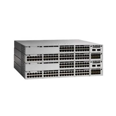 China Cisco C9300L-48T-4X-E 48-Port Gigabit Switch 4x10G Uplinks Network Advantage for sale