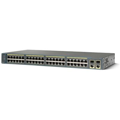 China Cisco WS-C2960X-48FPD-L 48 Port PoE Gigabit Ethernet Switch 250Gbps 10/100/1000Mbps for sale