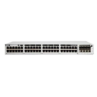 China Cisco 9300 48-Port UPOE Network Switch C9300-48U-A 256 Gbps Stackable for sale