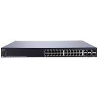 China Cisco SG350-28-K9-CN 28-Port Gigabit Managed Switch 250G Capacity SNMP for sale