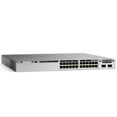 China Cisco 3850 24 Port 10G Fiber Switch IP Base 640Gbps Stackable VLAN for sale