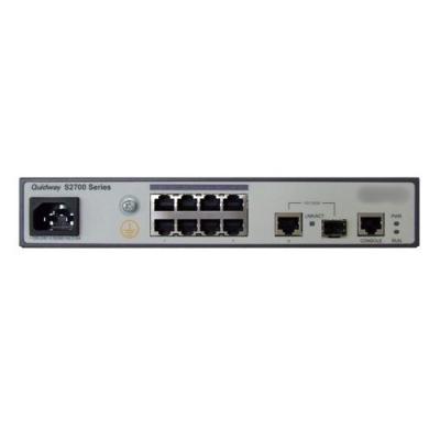 China S2700-9TP-EI-DC 9-Port Gigabit Ethernet Switch 10/100/1000Mbps 32 Gbit/s Capacity for sale