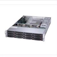 China Private Mold SuperStorage Server 12x 3.5in SAS3 SATA3 Bays 2x 10GbE Intel 4210 CPU 128GB for sale
