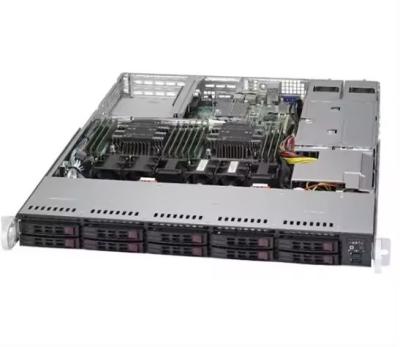 China SuperServer 1U Rackmount SYS-510P-WTR Single Socket P RAID 0/1/5/10 Capable Server for sale